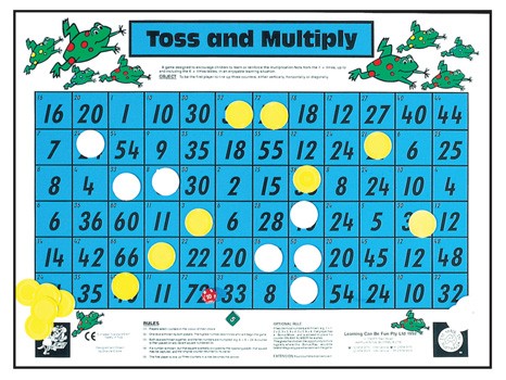 Roll and Multiply Game – Edu-21