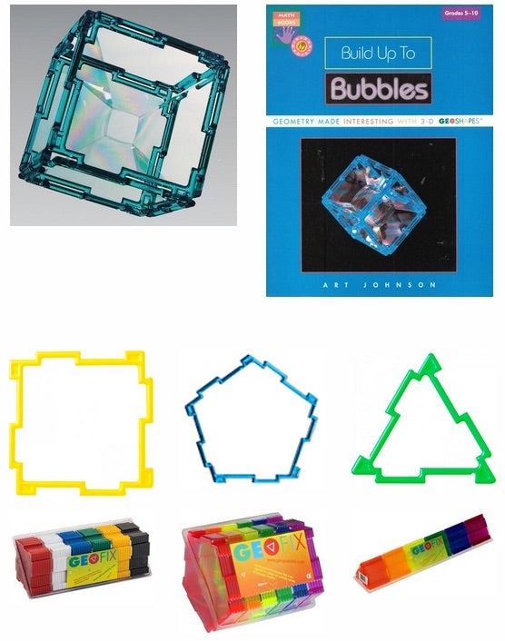 3D Bubble Geometry Set 145pcs – Edu-21