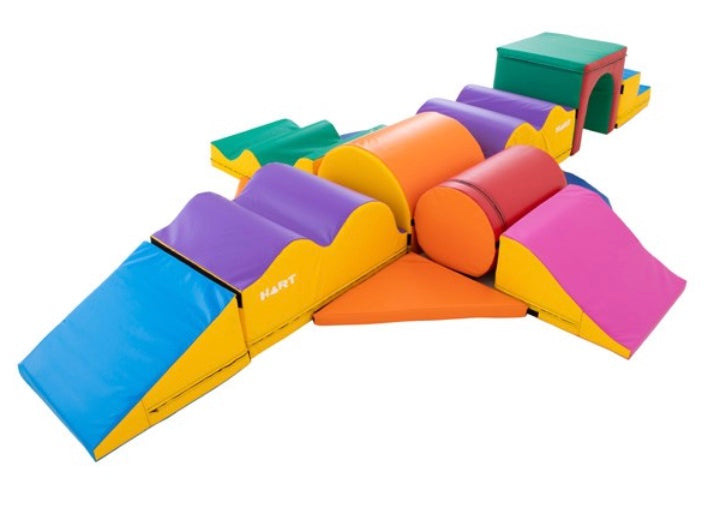 Foam Obstacle Course Soft Play Climbing Set - 13pcs – Edu-21