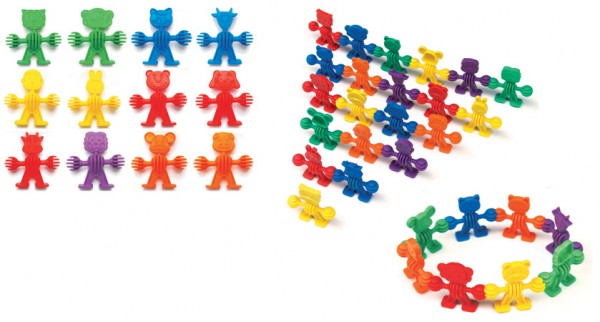 Slot-a-Fun Flexi Friends 108pcs – Edu-21