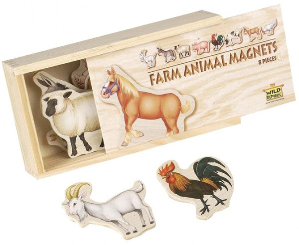 Magnetic Farm Animals 8pcs – Edu-21