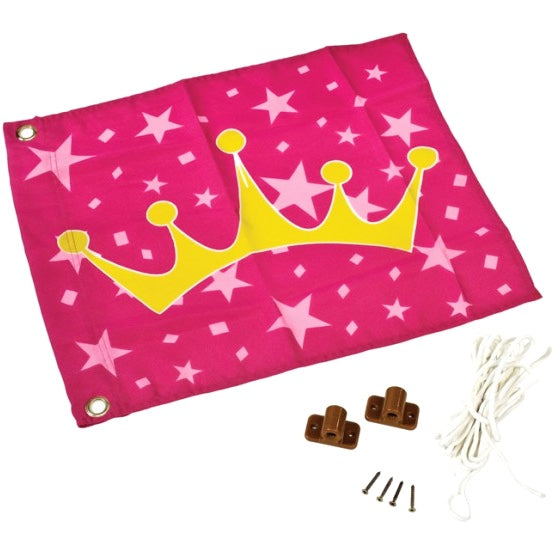 Princess Flag & Hoist Kit for Cubby Houses and Play Spaces – Edu-21
