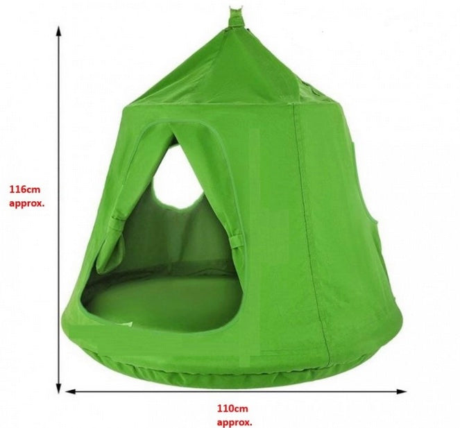Tent Pod Swing – Kids Indoor & Outdoor Hanging Play Tent – Edu-21