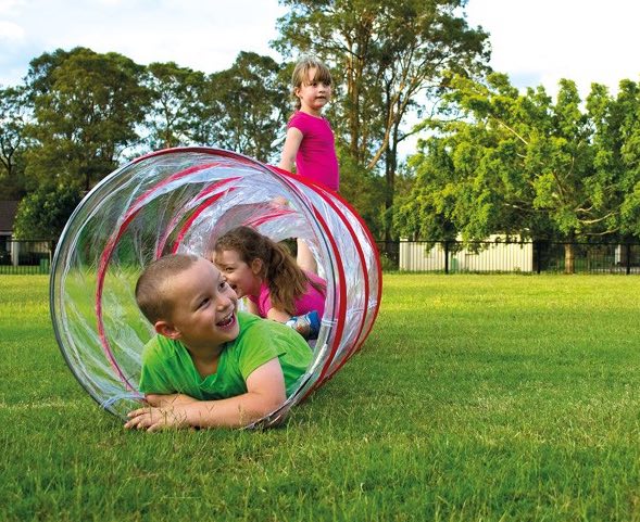 Clear Crawling Tunnel 2.75m – Transparent Obstacle Course Tunnel for ...