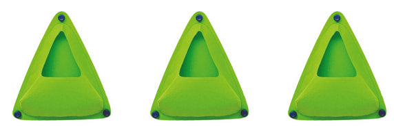 Plug It Triangular Storage Pouches 3pcs – Edu-21