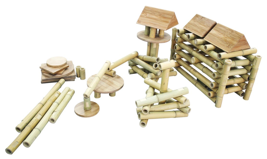Bamboo Blocks 100pcs – Edu-21