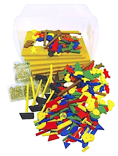 Tap Tap Set – Complete Fine Motor Activity Kit for 8 Children – Edu-21